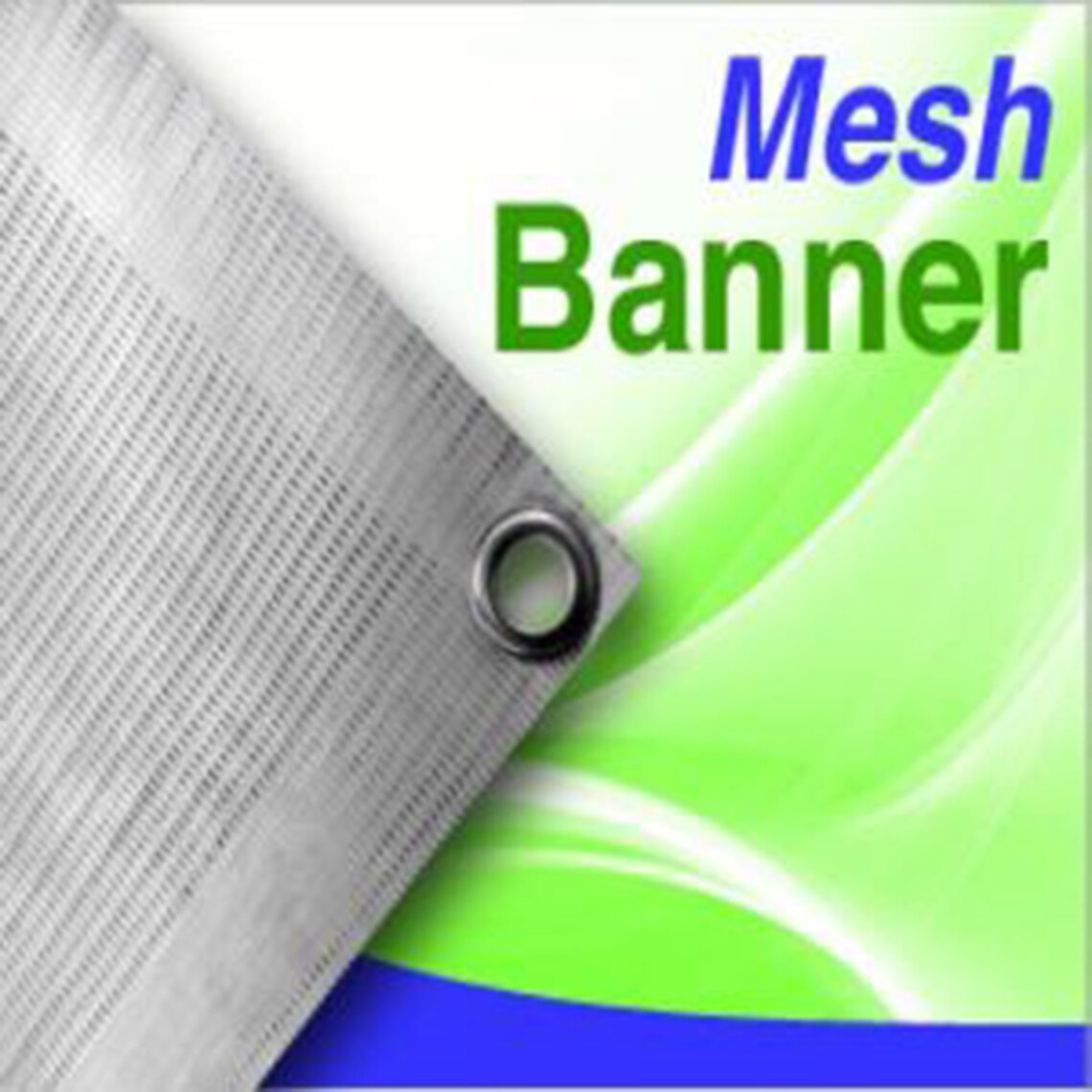 Tent Banner 10ft X 1ft Full Color Custom Printed Mesh Banner Full Kit ...