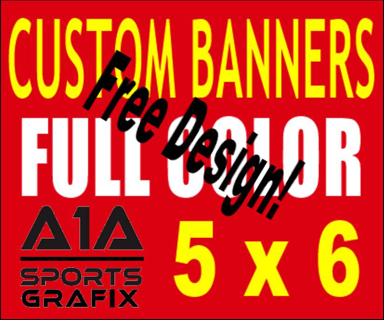 Custom Mesh Banner 6ft X 5ft Full Color Custom Printed Banner - Etsy