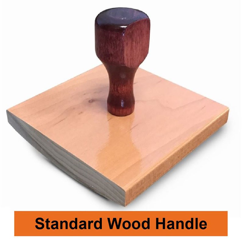 4 X 3 Rocker Mount Custom Rubber Stamp | Etsy