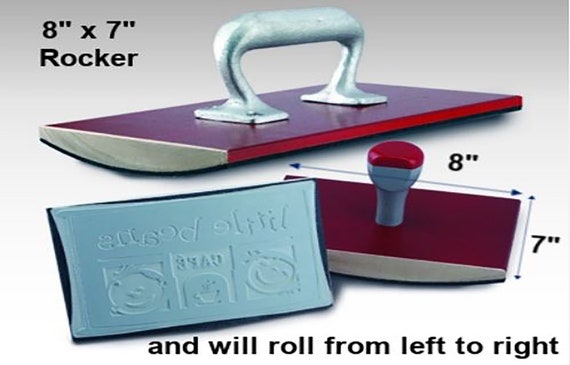 8 x 7 Rocker Mount Custom Rubber Stamp - Etsy.de