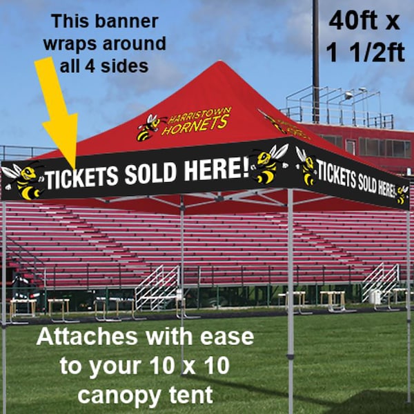 Valance Canopy Banner - Etsy