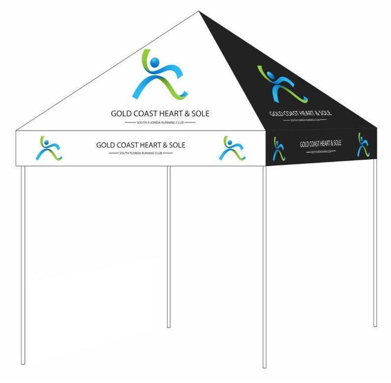 Custom Full Color Graphics Printing Display Combo 10 X 10 | Etsy