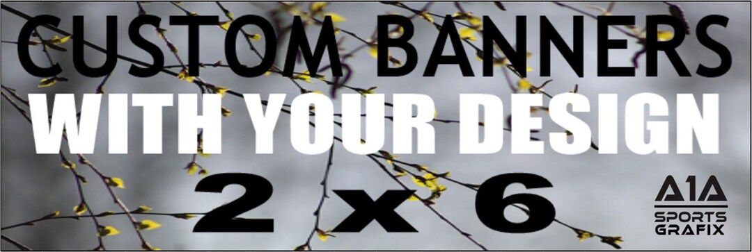 Custom Mesh Banner 6ft X 2ft Full Color Custom Printed Banner Full Kit ...