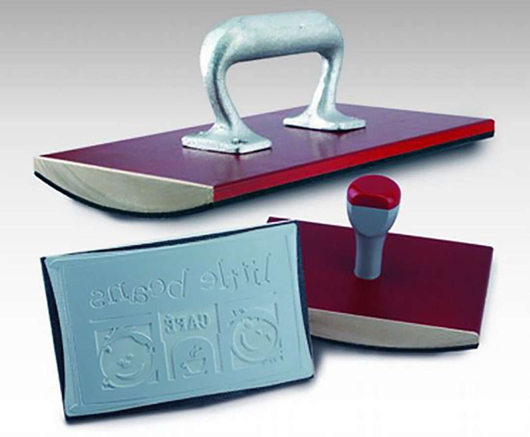 4" X 4" Rocker Mount Custom Rubber Stamp - Etsy