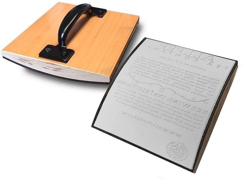 6" X 12" Rocker Mount Custom Rubber Stamp - Etsy
