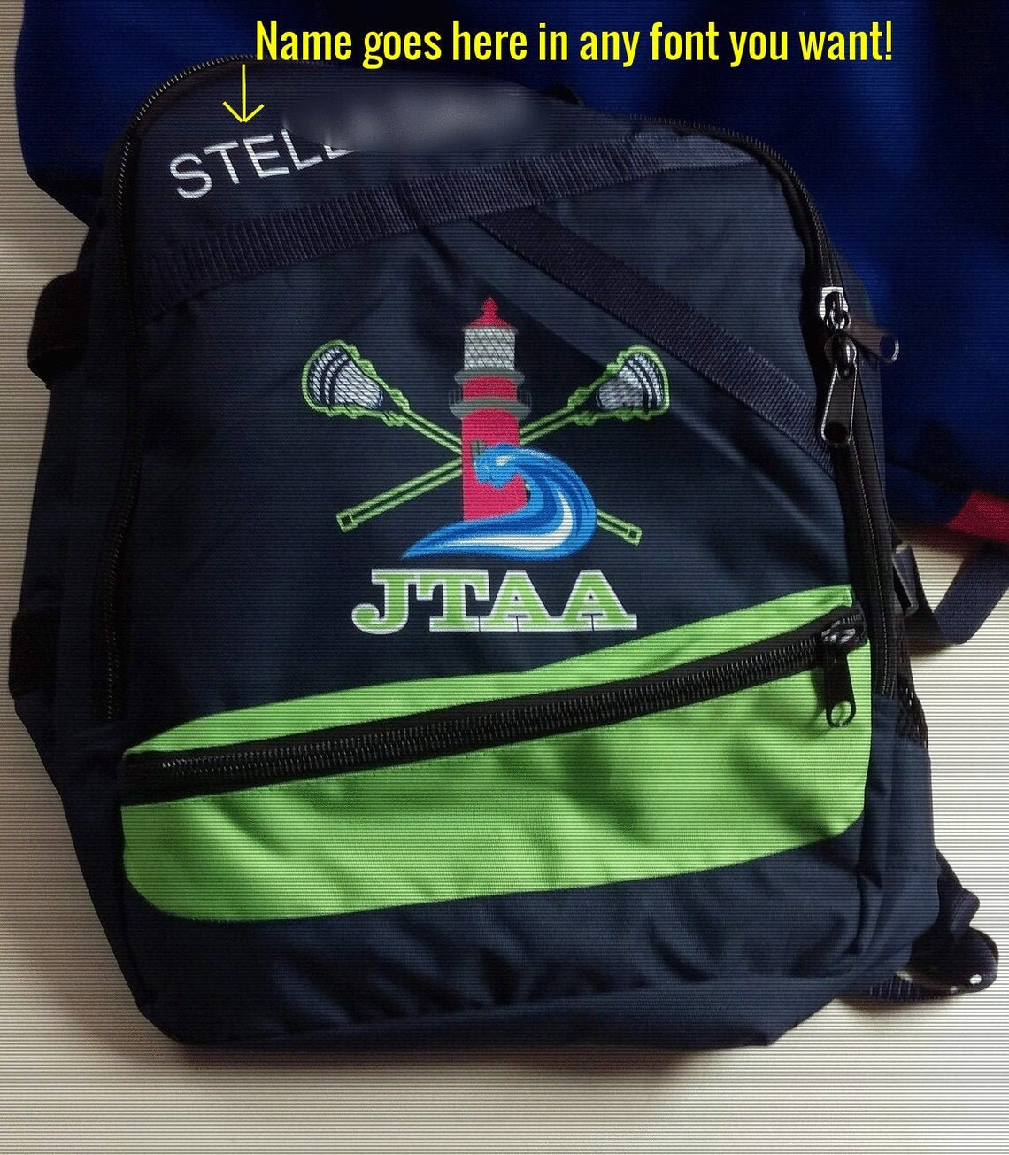 Custom Dye Sub Printed Girls Lacrosse Backpack in Any Color - Etsy