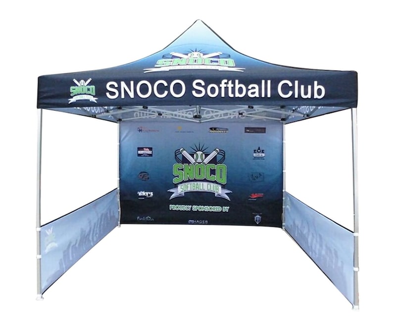 Custom Full Color Graphics Printing Display Combo 10 X 10 | Etsy