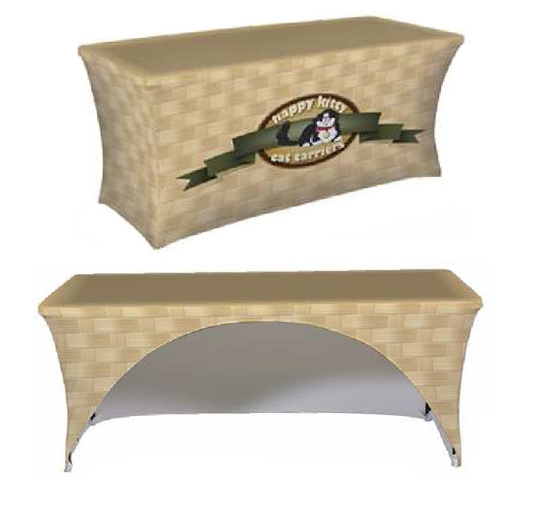 Custom Fitted Table Throw to Fit 48 X 20 X 36 Table Size Single Sided ...