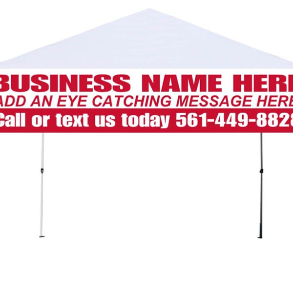 Valance Canopy Banner - Etsy