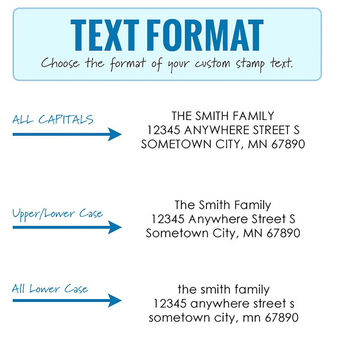 4 X 3 Rocker Mount Custom Rubber Stamp - Etsy