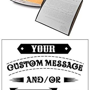 4" X 3" Rocker Mount Custom Rubber Stamp - Etsy