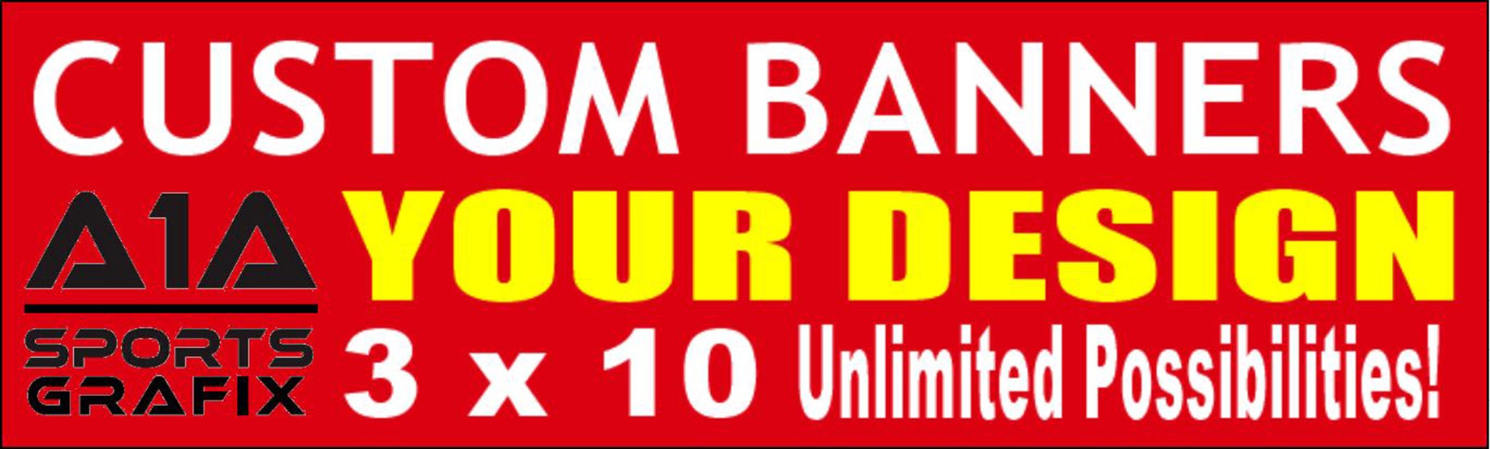 Custom Mesh Banner 10ft X 3ft Full Color Custom Printed Banner Full Kit ...