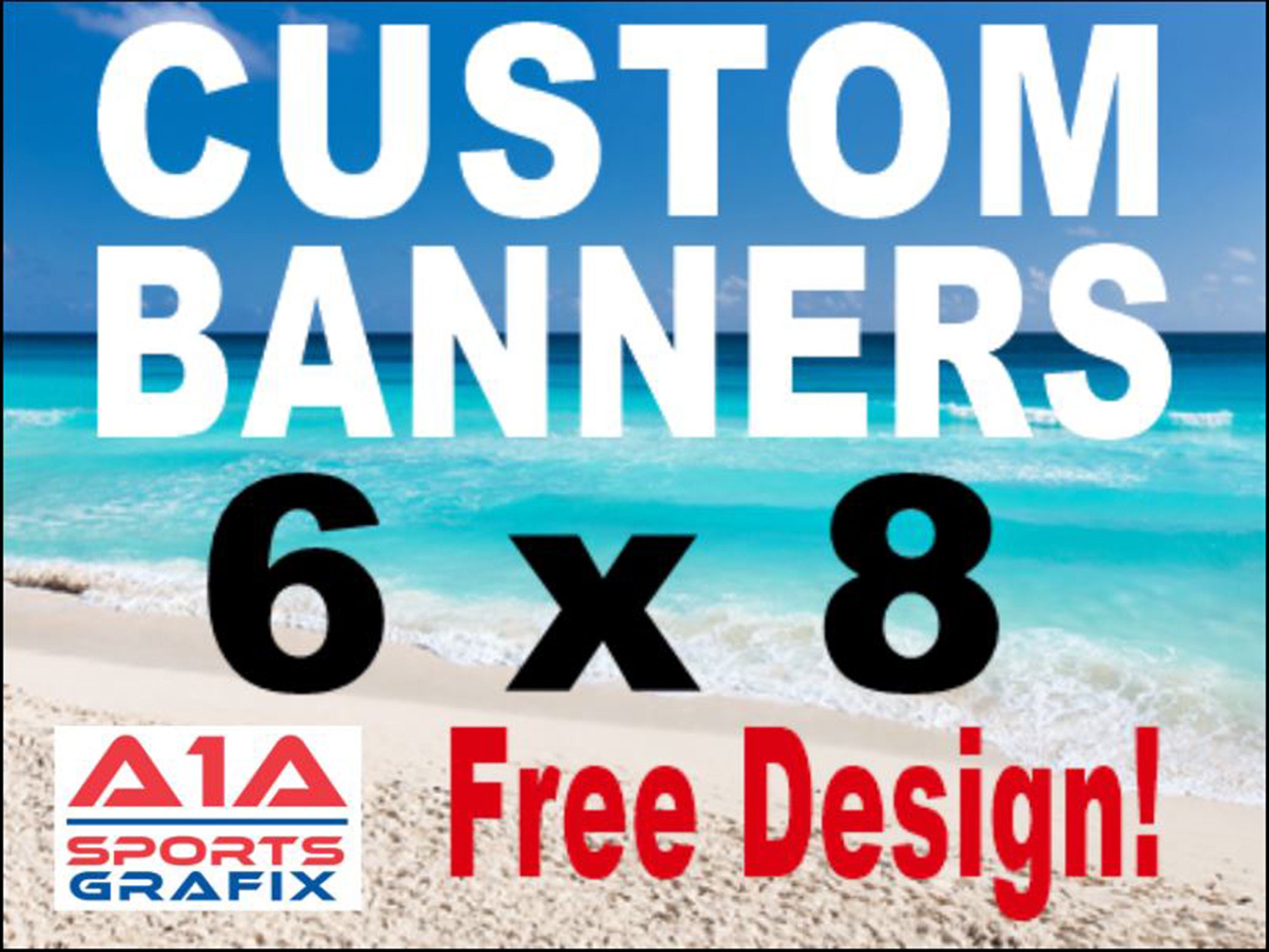 Custom Mesh Banner 8ft X 6ft Full Color Custom Printed Banner - Etsy