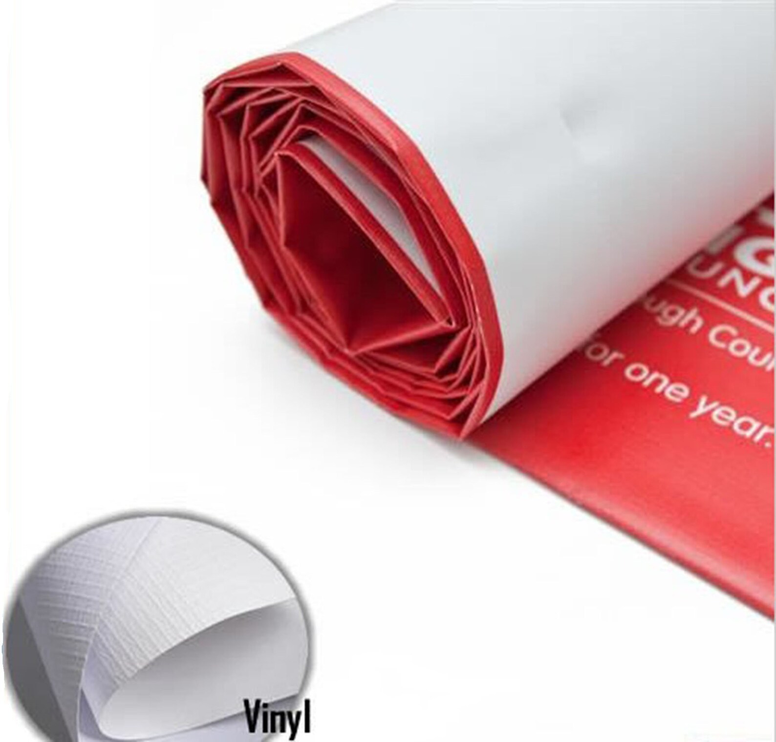 Canopy Vinyl Banner 9ft X 1ft Full Color Custom Printed Banner Full Kit ...