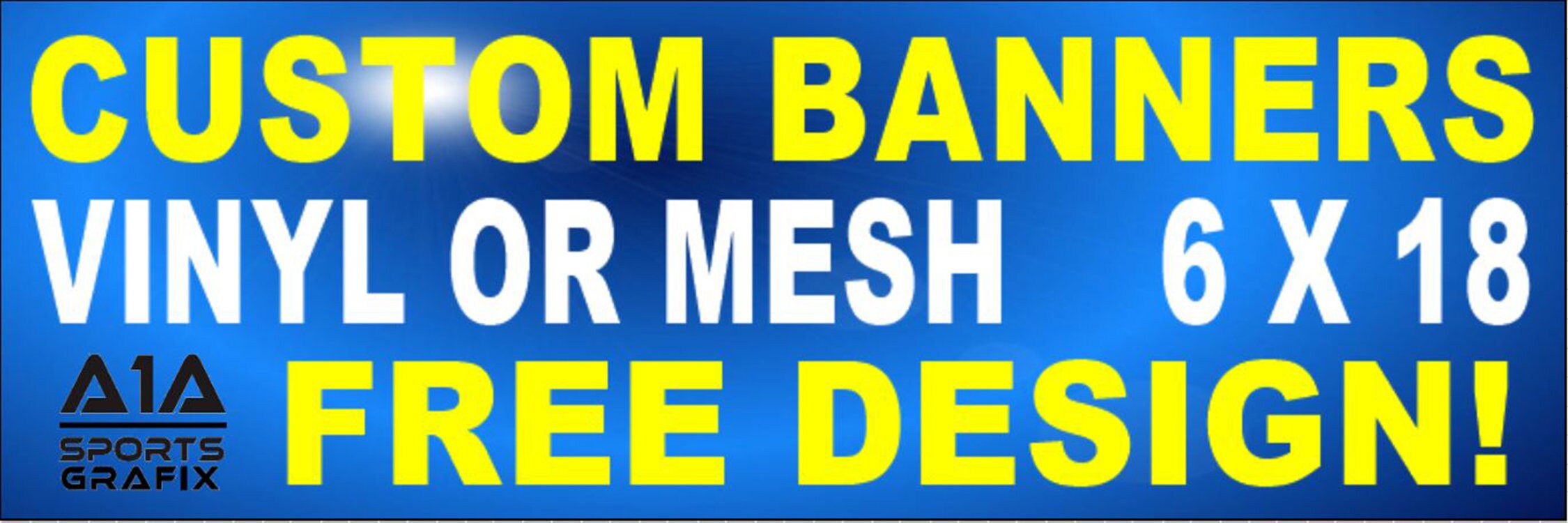 Custom Vinyl Banner 18ft X 6ft Full Color Custom Printed | Etsy