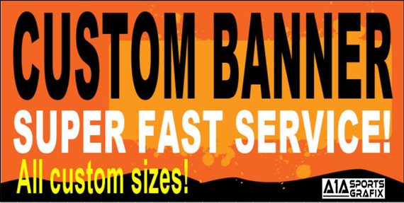 Custom Mesh Banner 8ft X 4ft Full Color Custom Printed Banner - Etsy