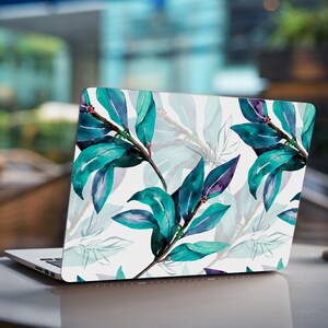 Green Leaves Skins Laptop Hp Lenovo Asus Pattern Stickers Notebook ...