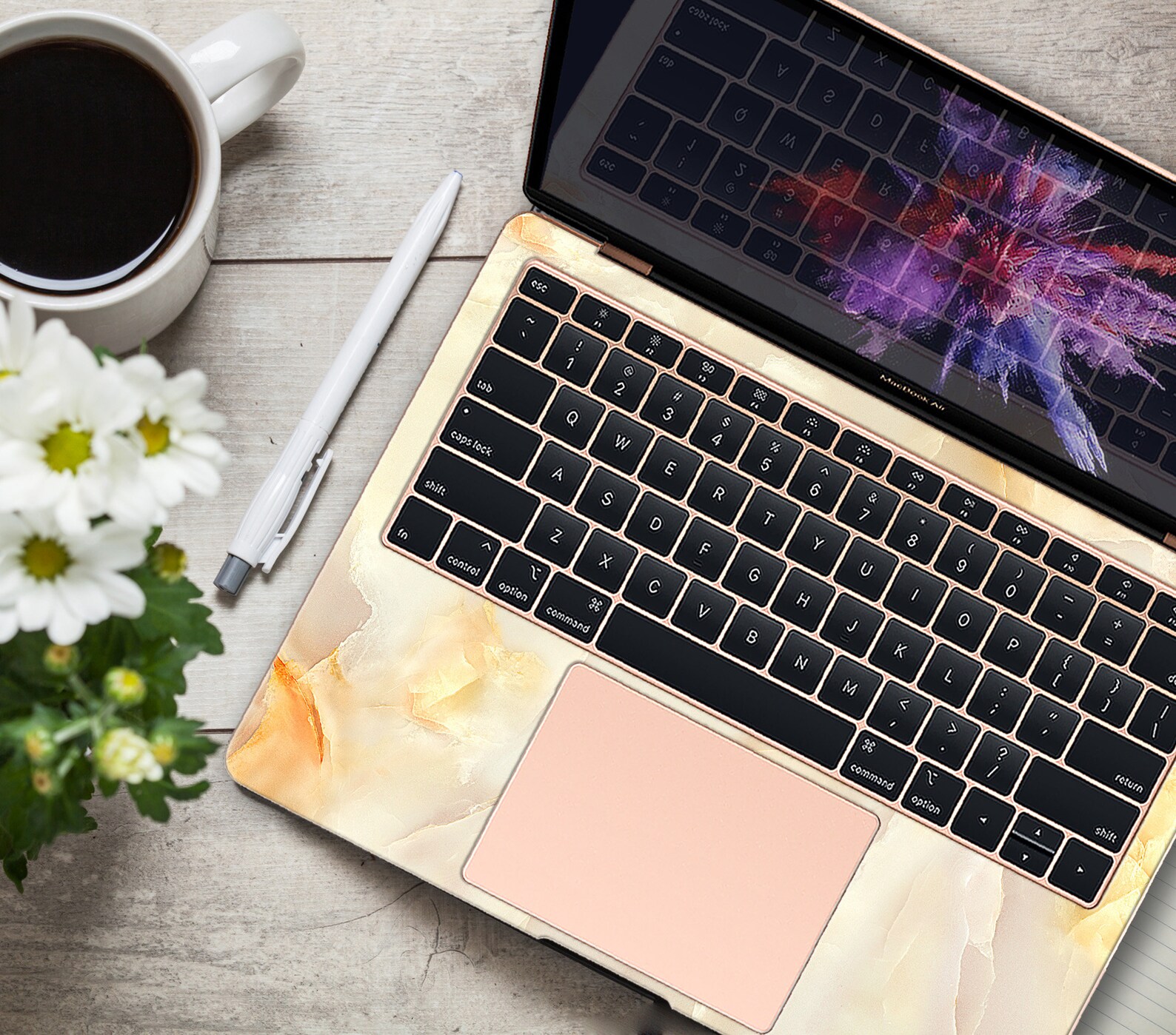 Beige Marble Skins Macbook 12 Air 13 Pro Retina 15 Inch | Etsy