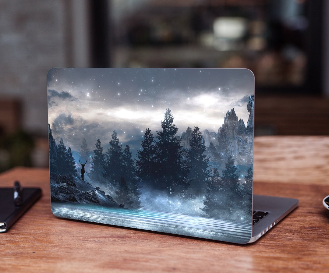 Fairy Forest Skins MacBook Laptop Hp Lenovo Asus Mountain Pattern Vinyl ...