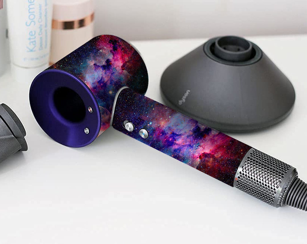 Dyson Hair Dryer Purple Space Decal Protect Dyson Hair Drye Stickers ...