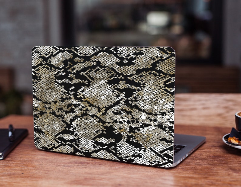 Gray Snake Any Laptop Skins Pattern Stickers Samsung Notebook | Etsy