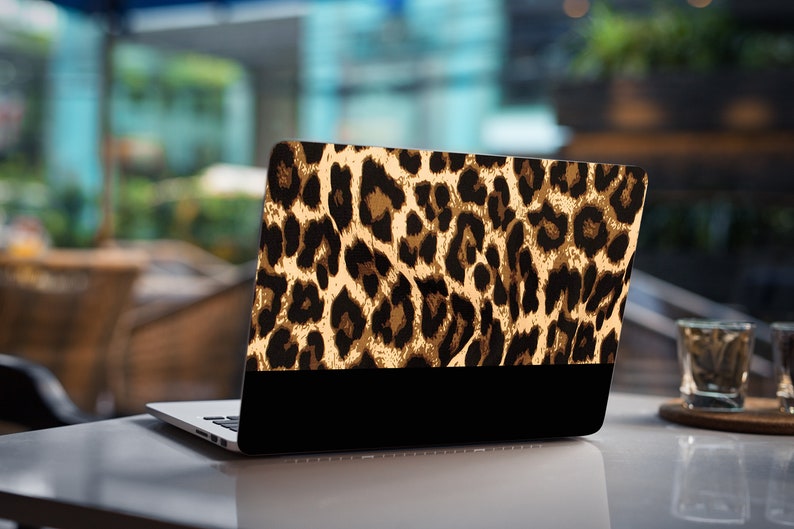 Leopard Print Texture Any Laptop Skins Pattern Stickers - Etsy
