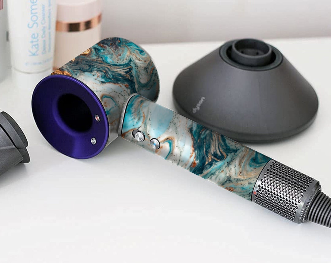 Marble Skins Dyson Hair Dryer Decal Protect Dyson Hair Drye Stickers ...