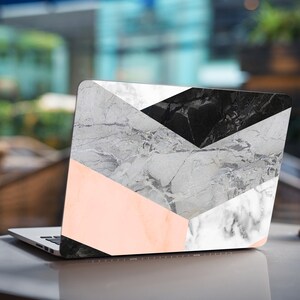 Geometry Marble Print Skins Laptop Hp Lenovo Asus Sticker Notebook ...