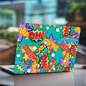 Cartoons Laptop Skin Sticker Cute Notebook Vinyl Decal Dell Hp Lenovo ...