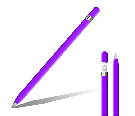 Purple Color Skin Apple Pencil 1 Custom Multi-color Pattern - Etsy