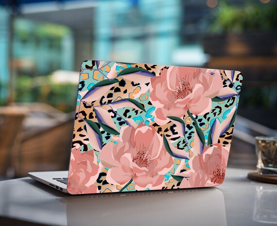 Pink Flowers Rose Laptop Skins Notebook Vinyl Decals Dell Hp | Etsy