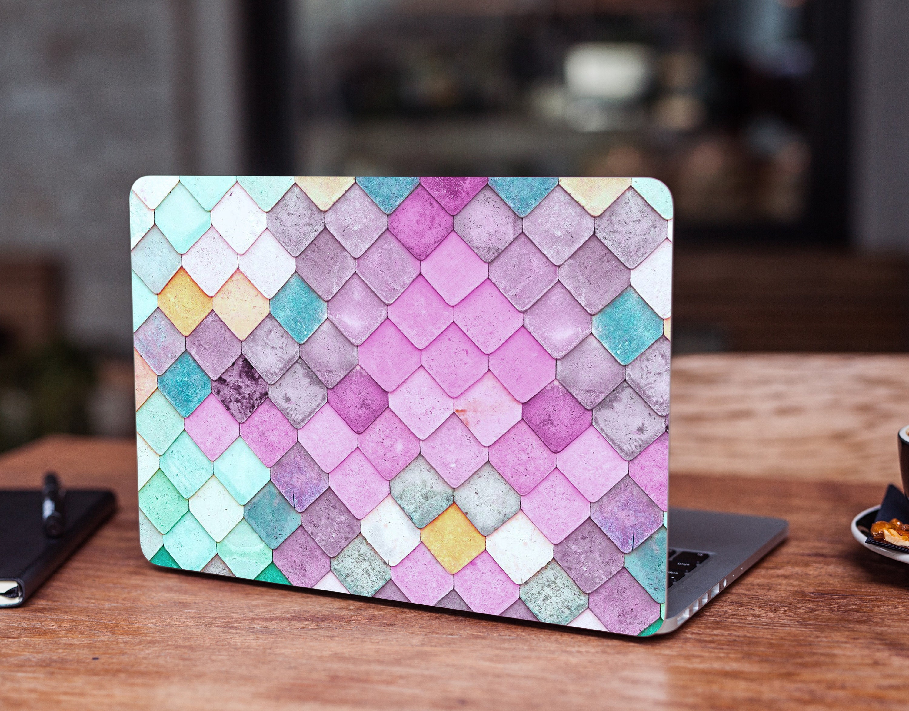 Colored Geometry Print Skins Laptop Lenovo Asus Stickers - Etsy