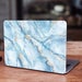 Light Blue Marble Laptop Skins HP Lenovo Acer Full Coverage - Etsy