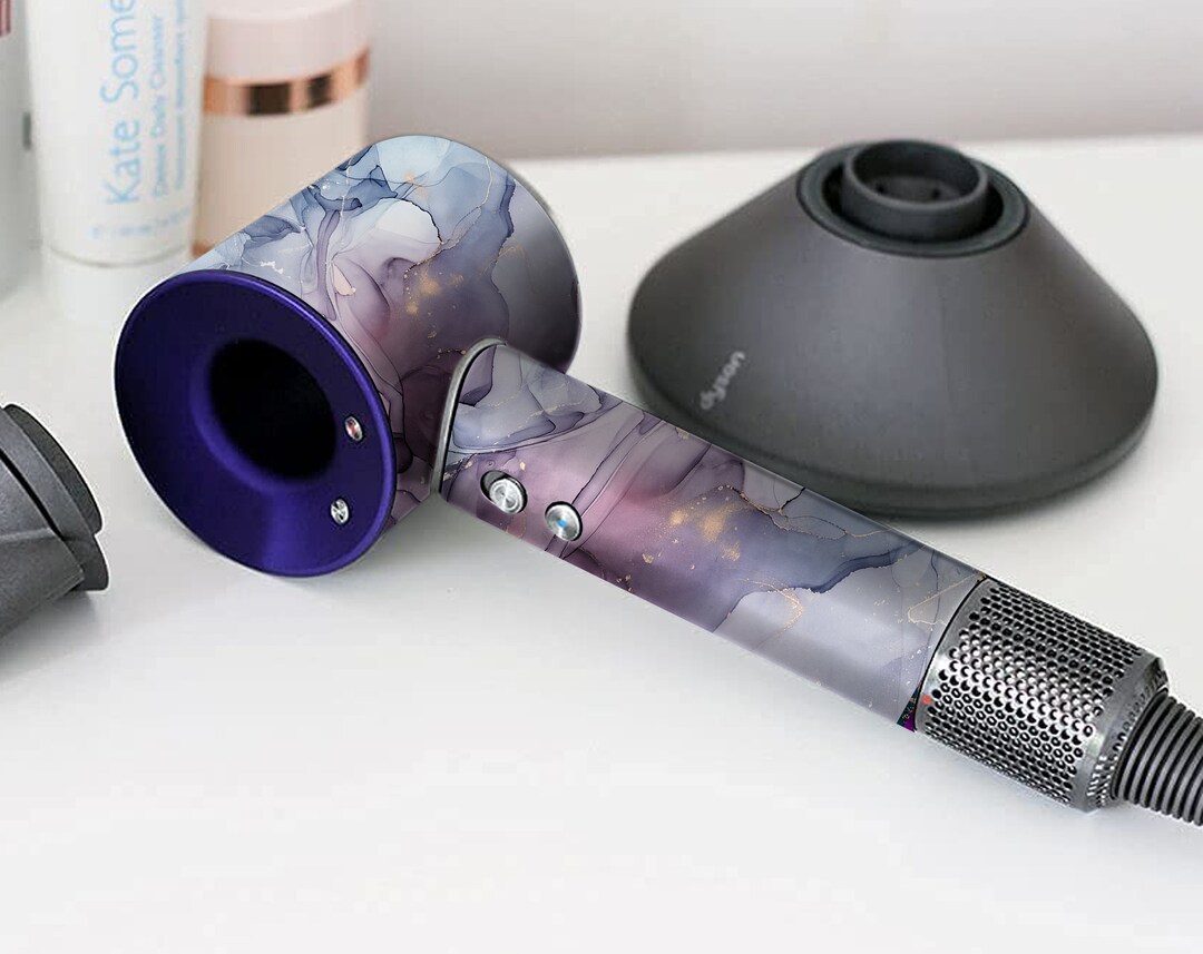 Marble Skins Dyson Hair Dryer Decal Protect Dyson Hair Drye Stickers ...