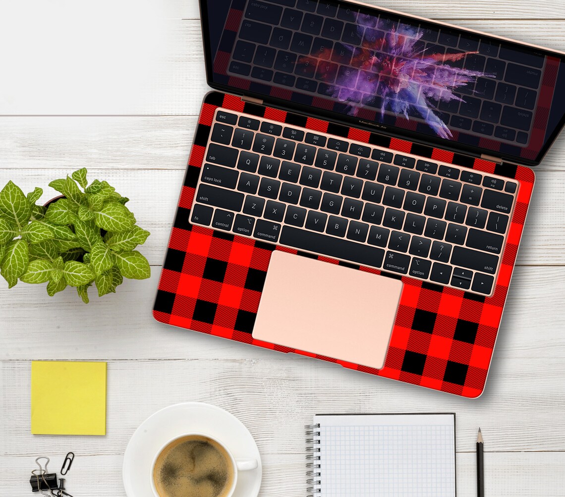 Red Black Cell Skins Macbook 12 Air 13 Pro Retina 15 Inch | Etsy