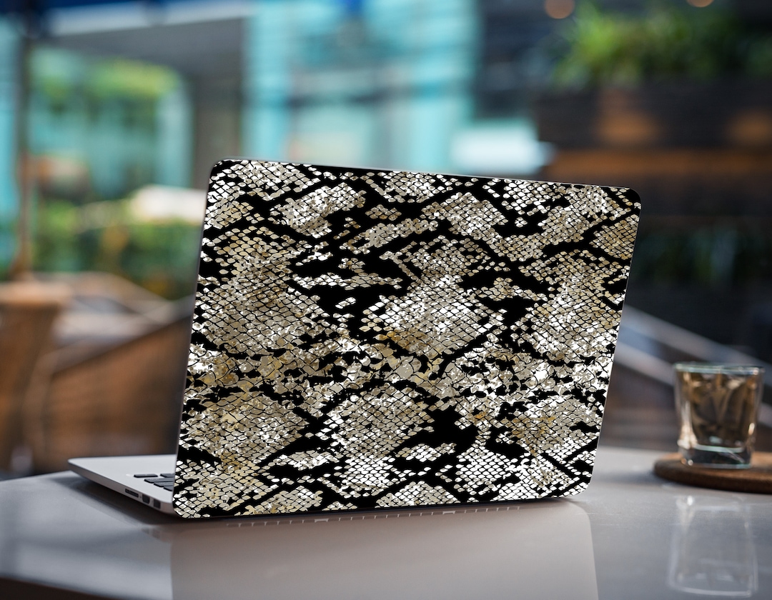 Gray Snake Any Laptop Skins Pattern Stickers Samsung Notebook - Etsy