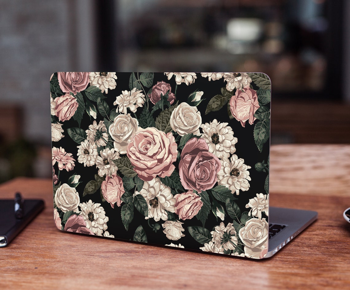 Blossom Flowers Universal Laptop Skins Notebook Rose Flowers | Etsy