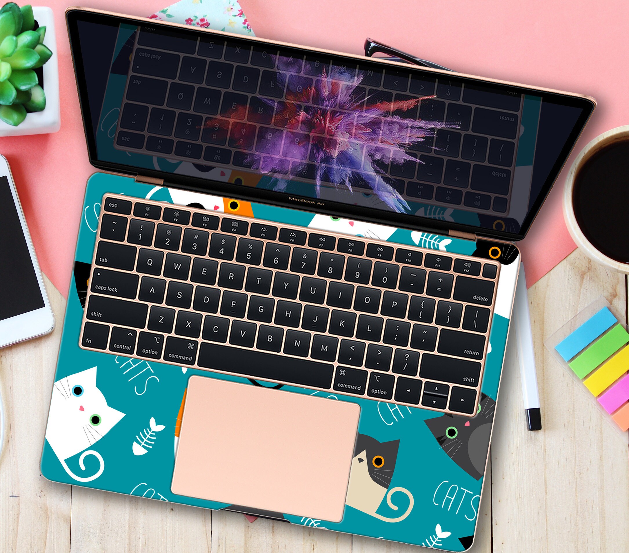 Cats Full Coverage Skins Pro 16 Macbook Air 11 Pro 13 | Etsy