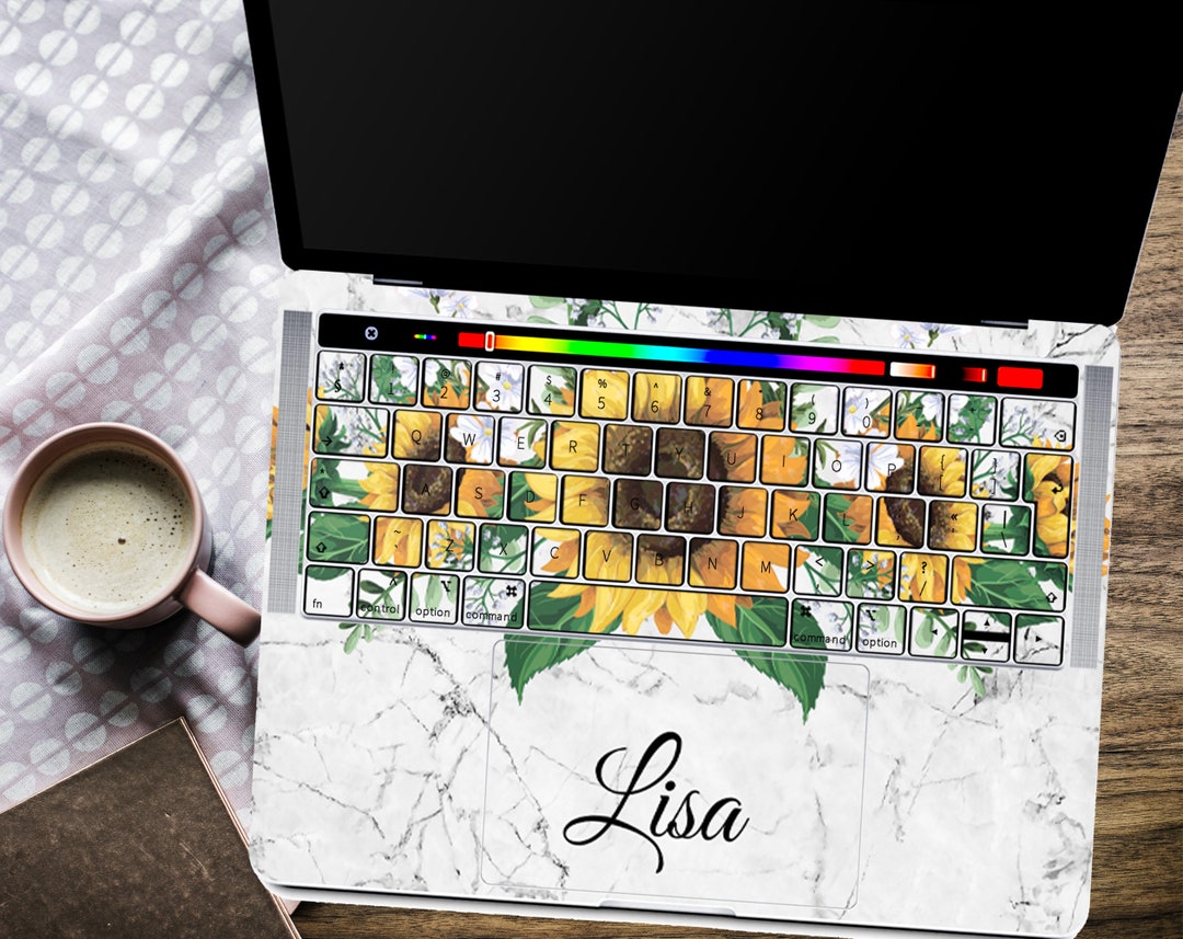 Sunflower Skin MacBook Keyboard Air 13 2020 Custom Stickers - Etsy