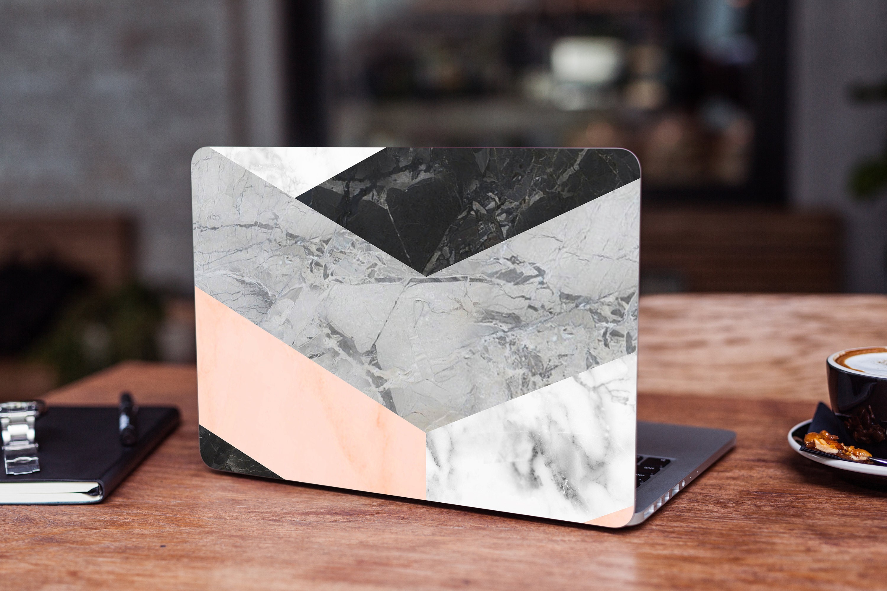 Geometry Marble Print Skins Laptop Hp Lenovo Asus Sticker | Etsy