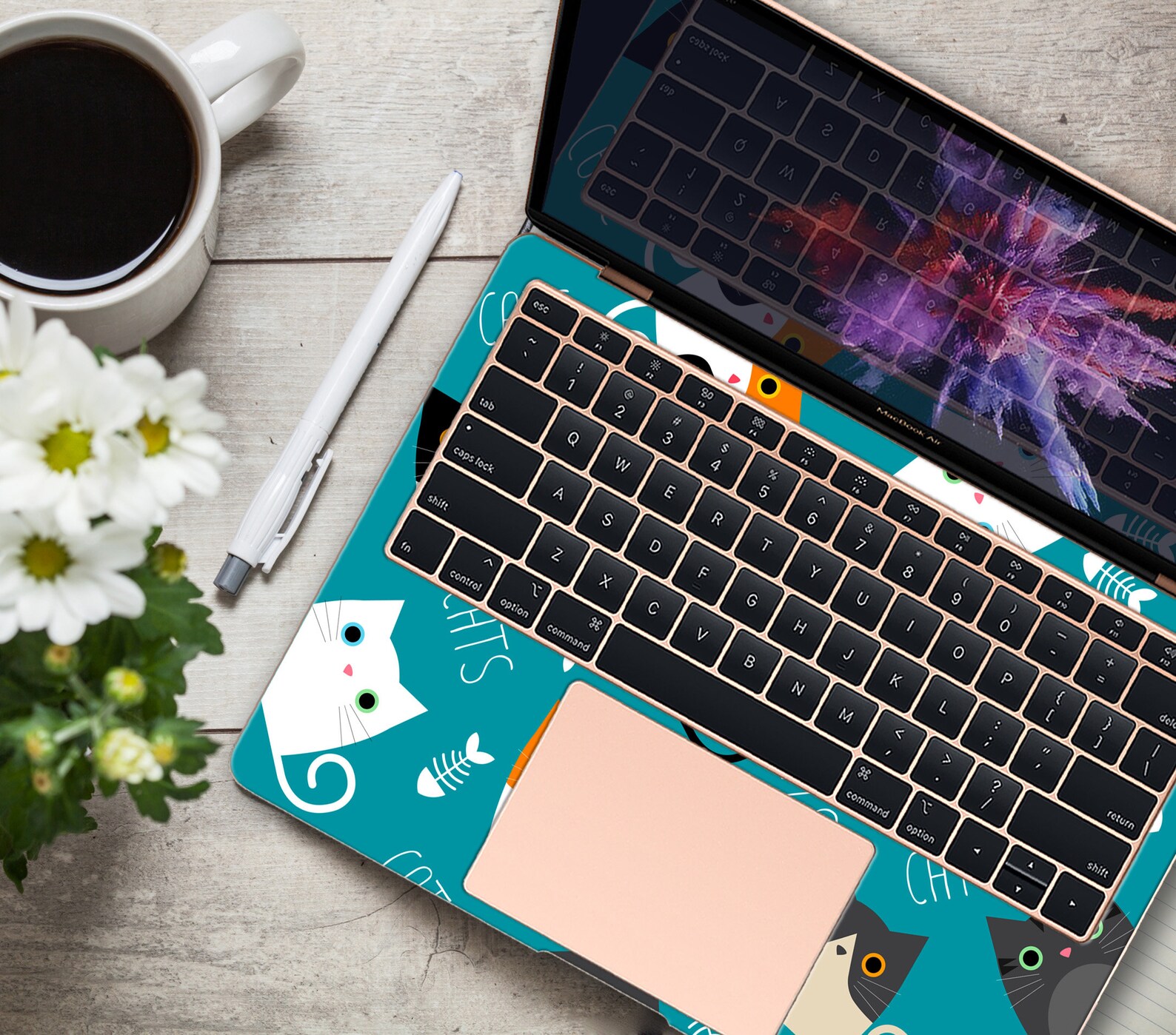 Cats Full Coverage Skins Pro 16 Macbook Air 11 Pro 13 | Etsy