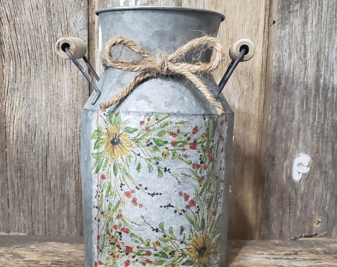 Primitive Decor, Primitive Floral Decor, Farmhouse Table Decor, Rustic ...