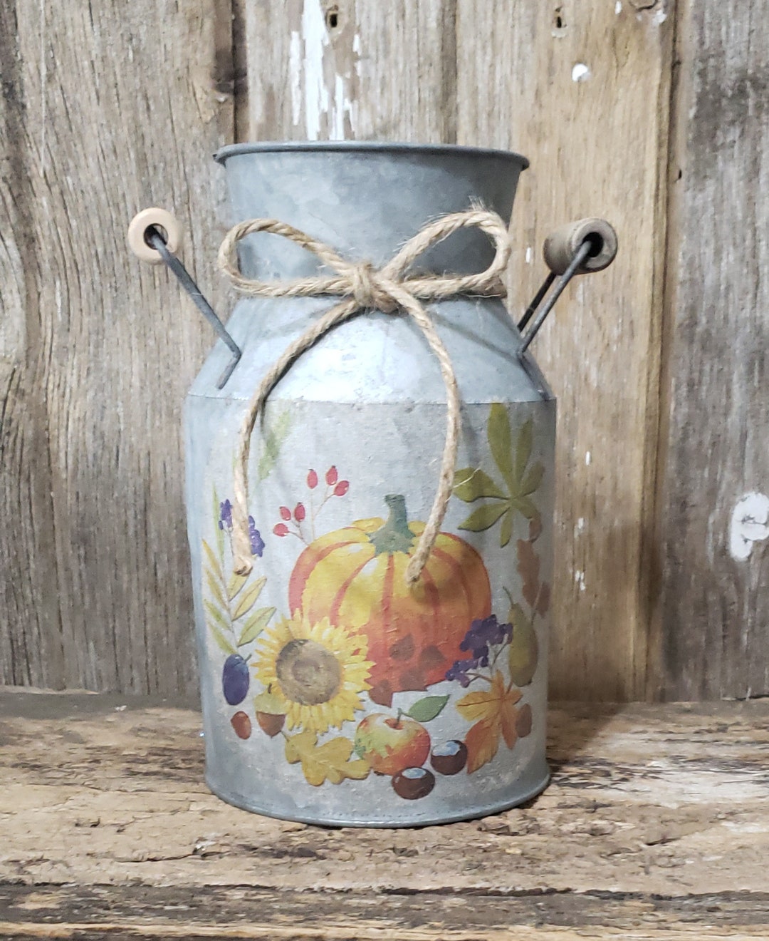 Rustic Fall Decor, Farmhouse Decor, Rustic Pumpkin, Farmhouse Sunflower ...