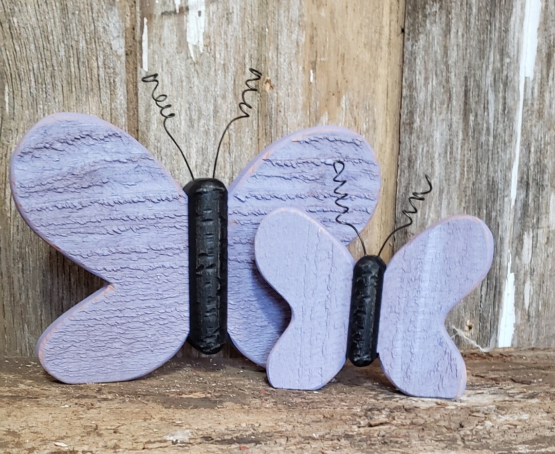 Rustic Wood Butterfly, Spring Butterfly, Primitive Wood Butterfly, Wood ...