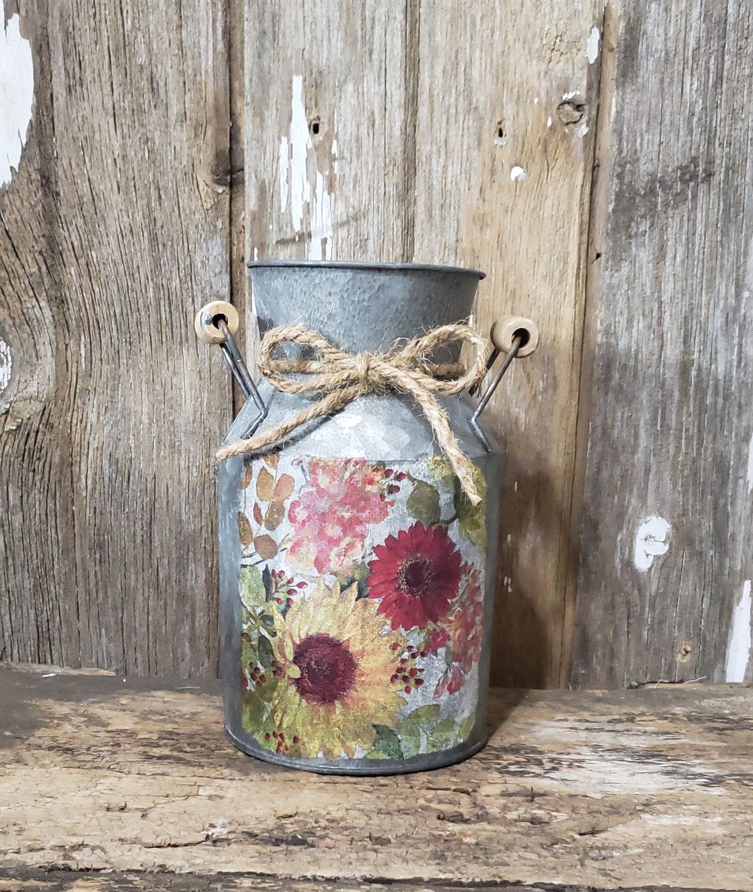 Rustic Flower Decor, Farmhouse Decor, Wildflower, Rustic Flowers ...