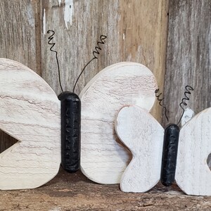 Rustic Wood Butterfly Primitive Wood Butterfly Spring - Etsy