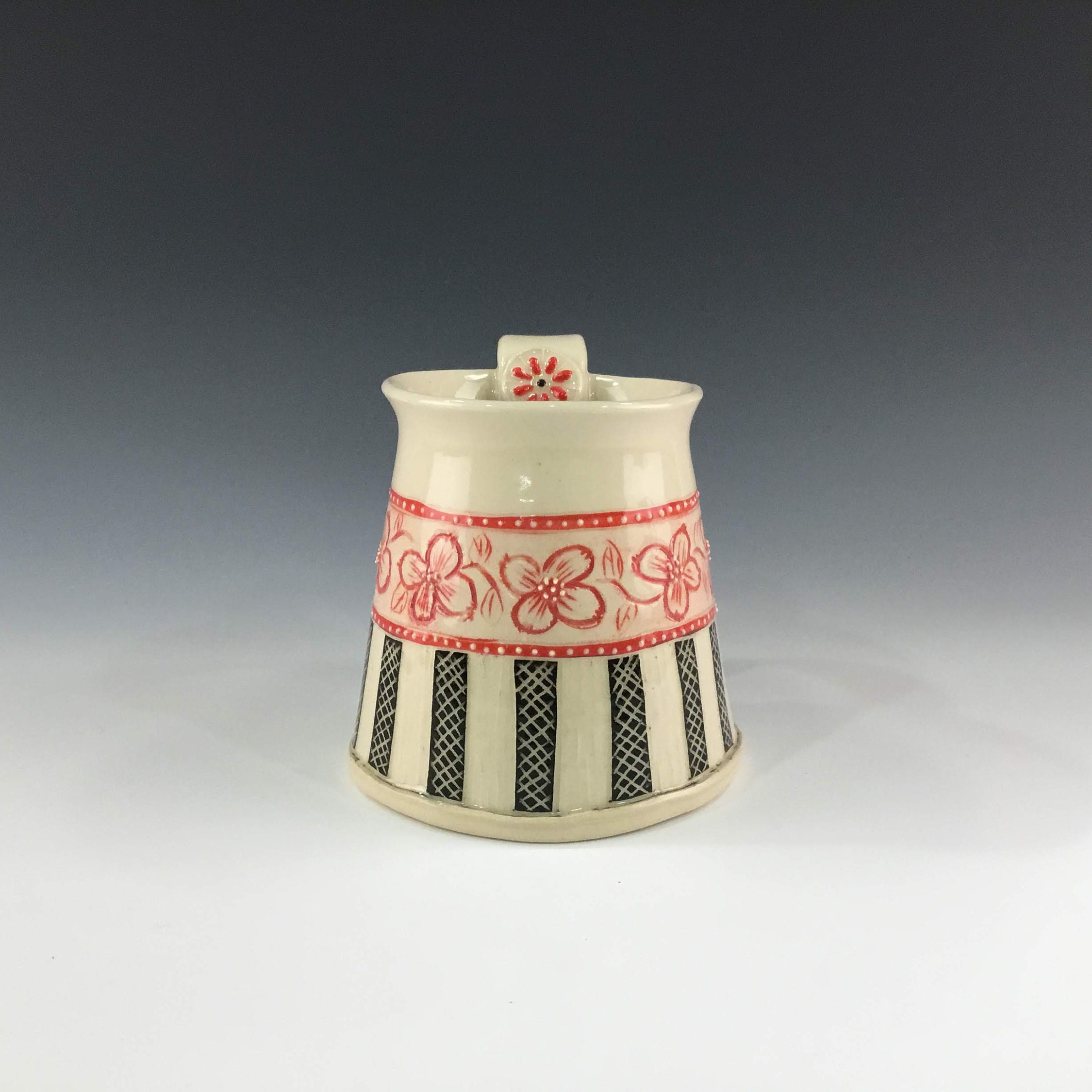Handmade Ceramic Mug - Handbuilt Pottery - Sgraffito - Gift for All ...