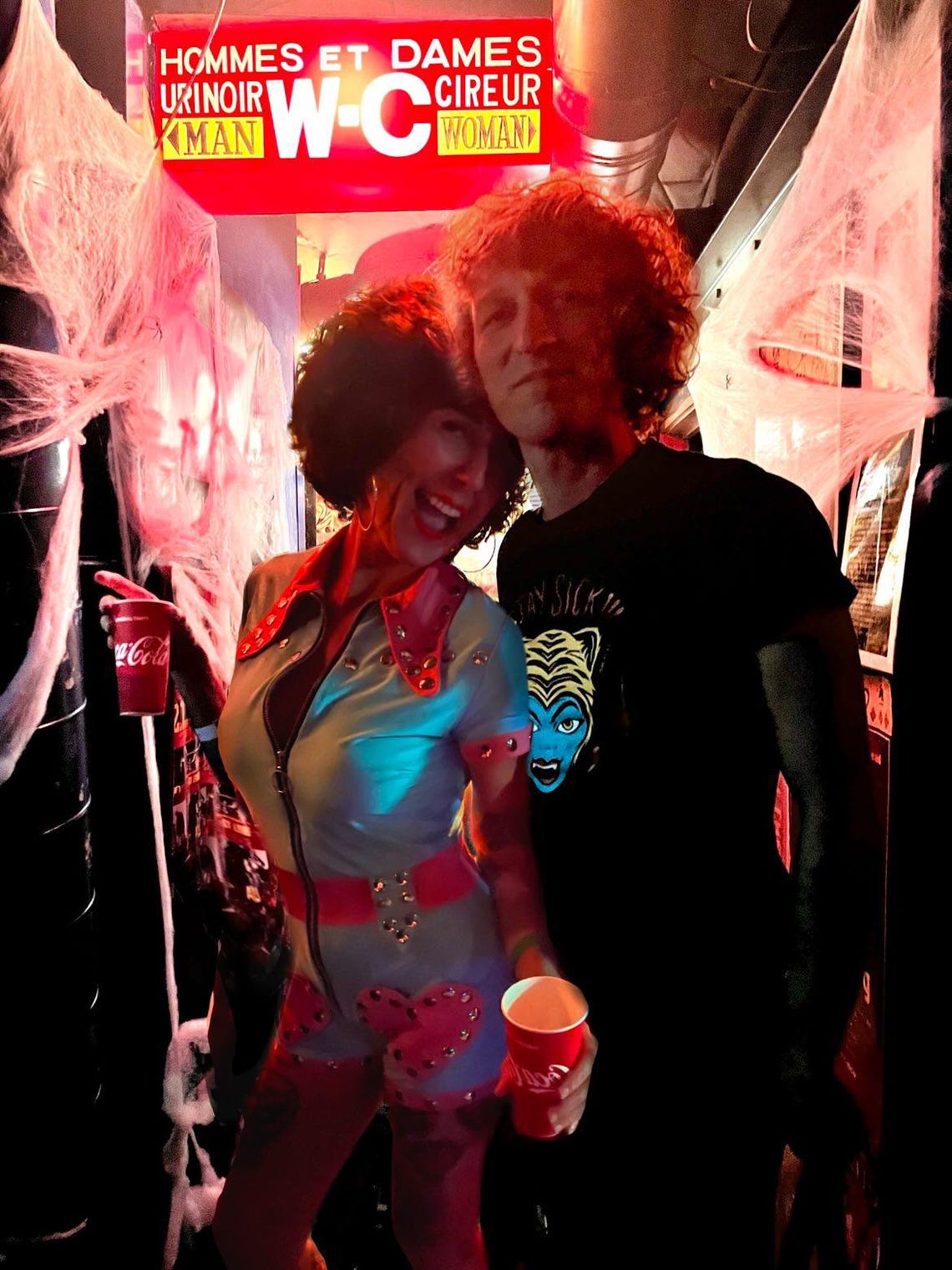 Achy Breaky Jumpsuit Baby Blue/pink Combo - Etsy