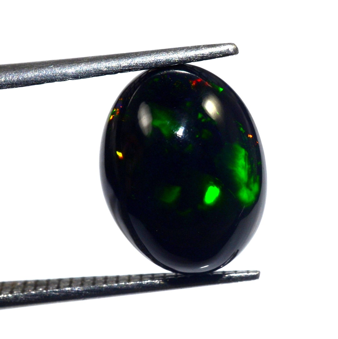 Natürlicher Schwarzer Opal Edelstein AAA Qualität Äthiopischer ...