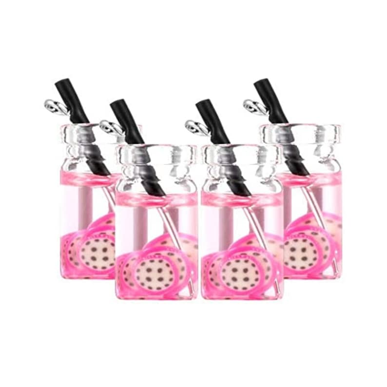 Mixed Mini Resin Fruit Tea Charm 12 Pieces in Pairs Glass - Etsy